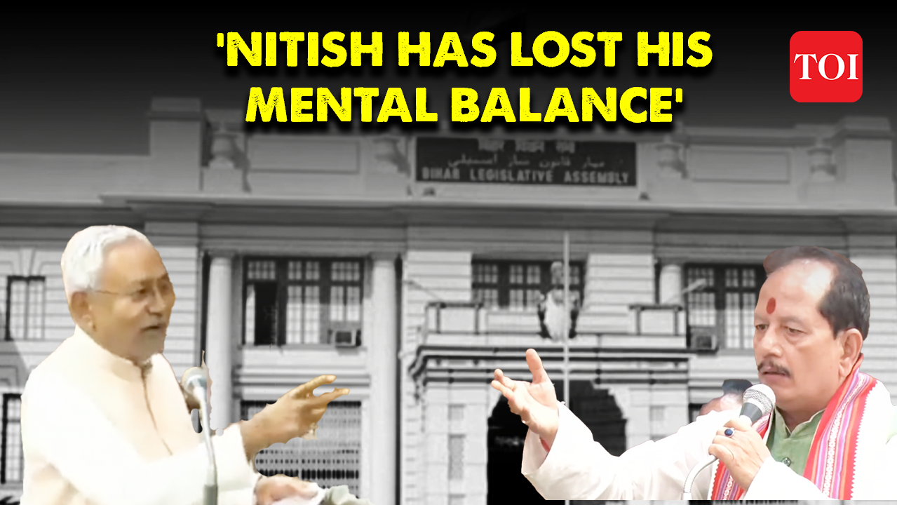 Bihar: BJP leader Vijay Kumar Sinha slams Nitish Kumar for his derogatory remarks, says 'CM must ...