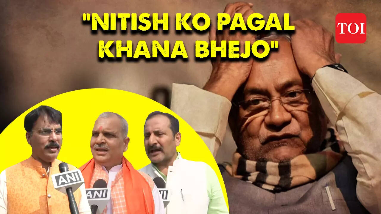 “Loktantra Ka Balatkar …” BJP leaders slams Nitish Kumar for his ... “Loktantra Ka Balatkar …” BJP leaders slams Nitish Kumar for his ...