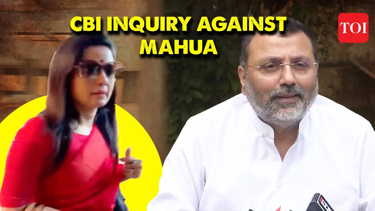 Lokpal ordered CBI inquiry against Mahua Moitra in 'Cash for Query' case, says BJP's Nishikant Dubey