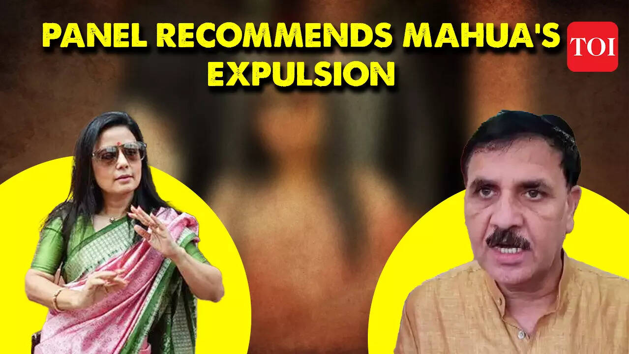 Cash-for-query case: Lok Sabha Ethics Committee recommends expulsion of TMC MP Mahua Moitra