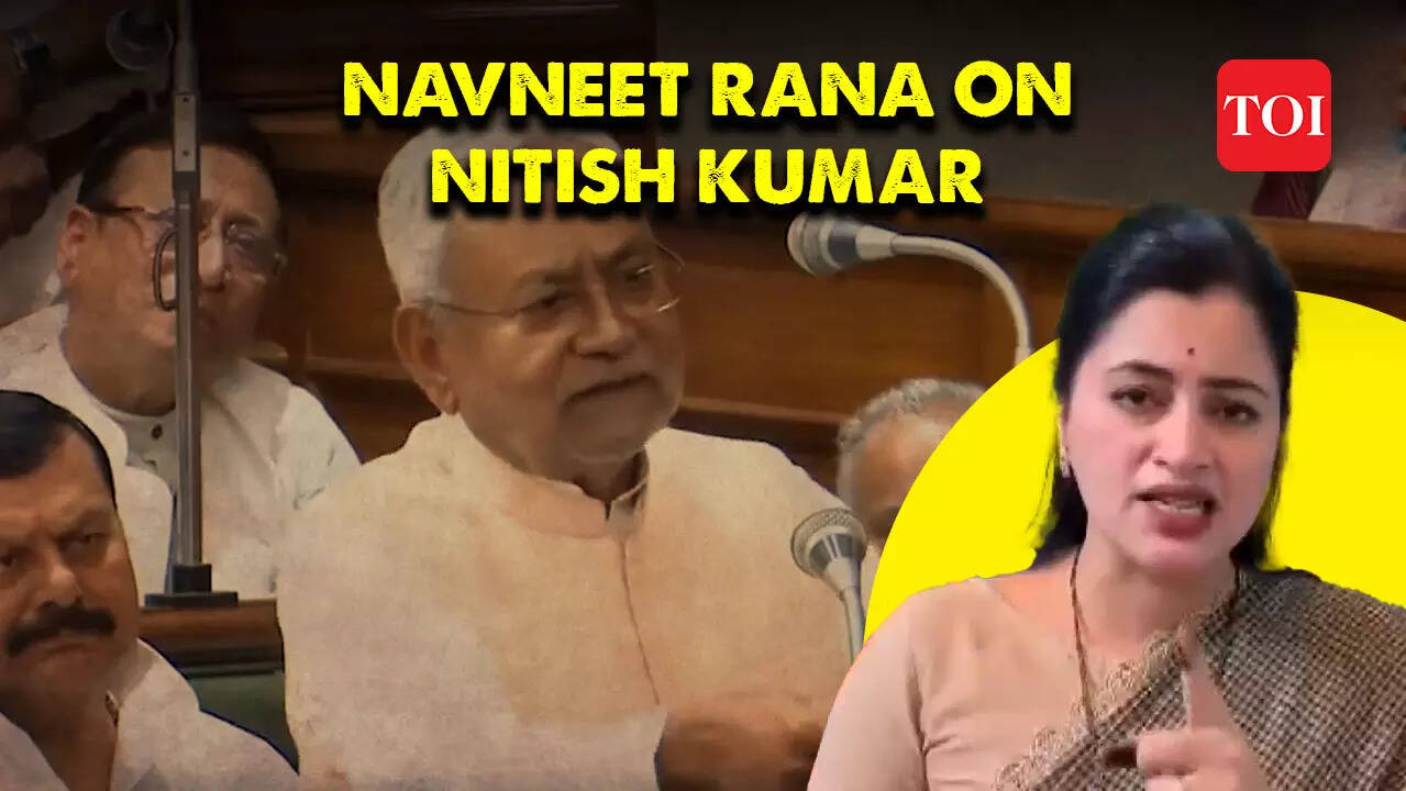 MP Navneet Rana slams Nitish Kumar for his comments on ‘birth control’