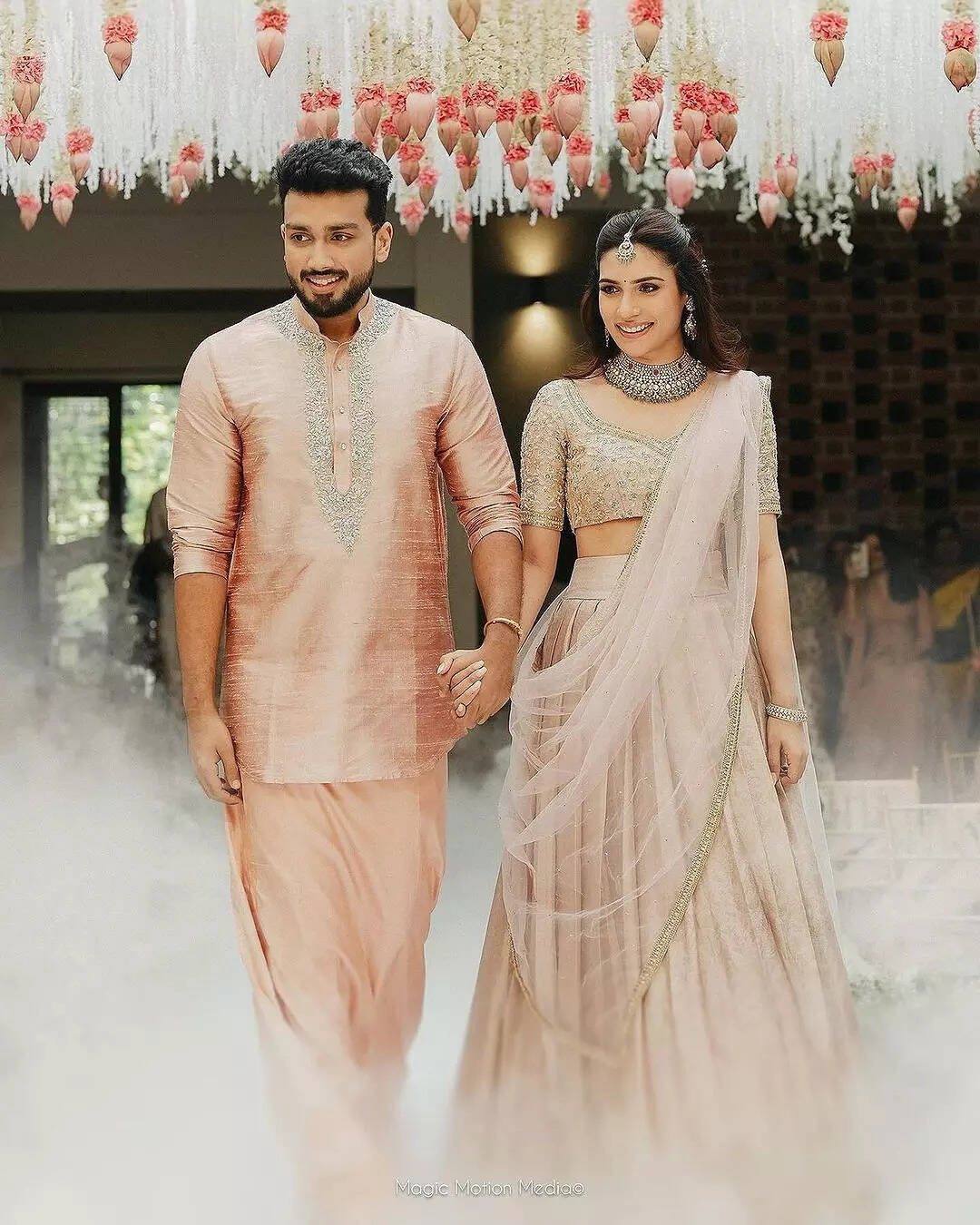Kalidas Jayaram and Tarini Kalingarayar seal the deal in a magical ...