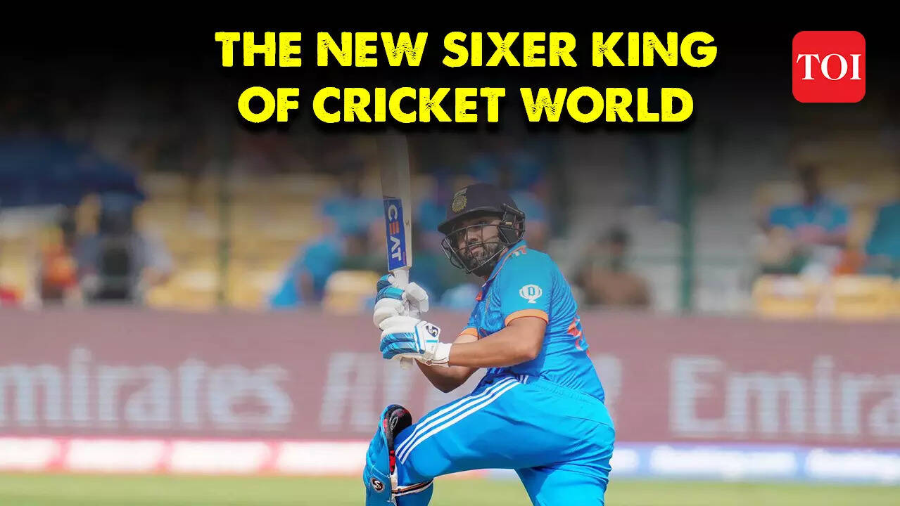 The Sixer King: Rohit Sharma breaks record for most sixes in a calendar ...