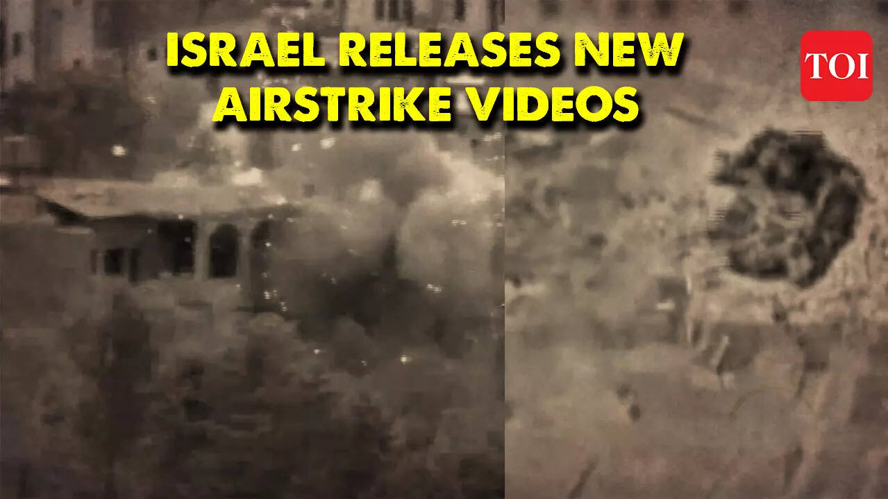 Video: Israel Defense Forces and Air Force release new footage of ...