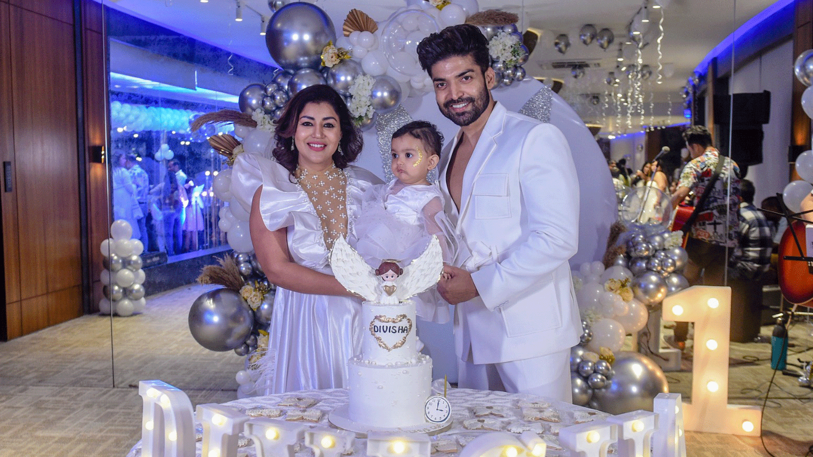 Gurmeet Choudhary and Debina Bonnerjee celebrate daughter Divisha’s first birthday