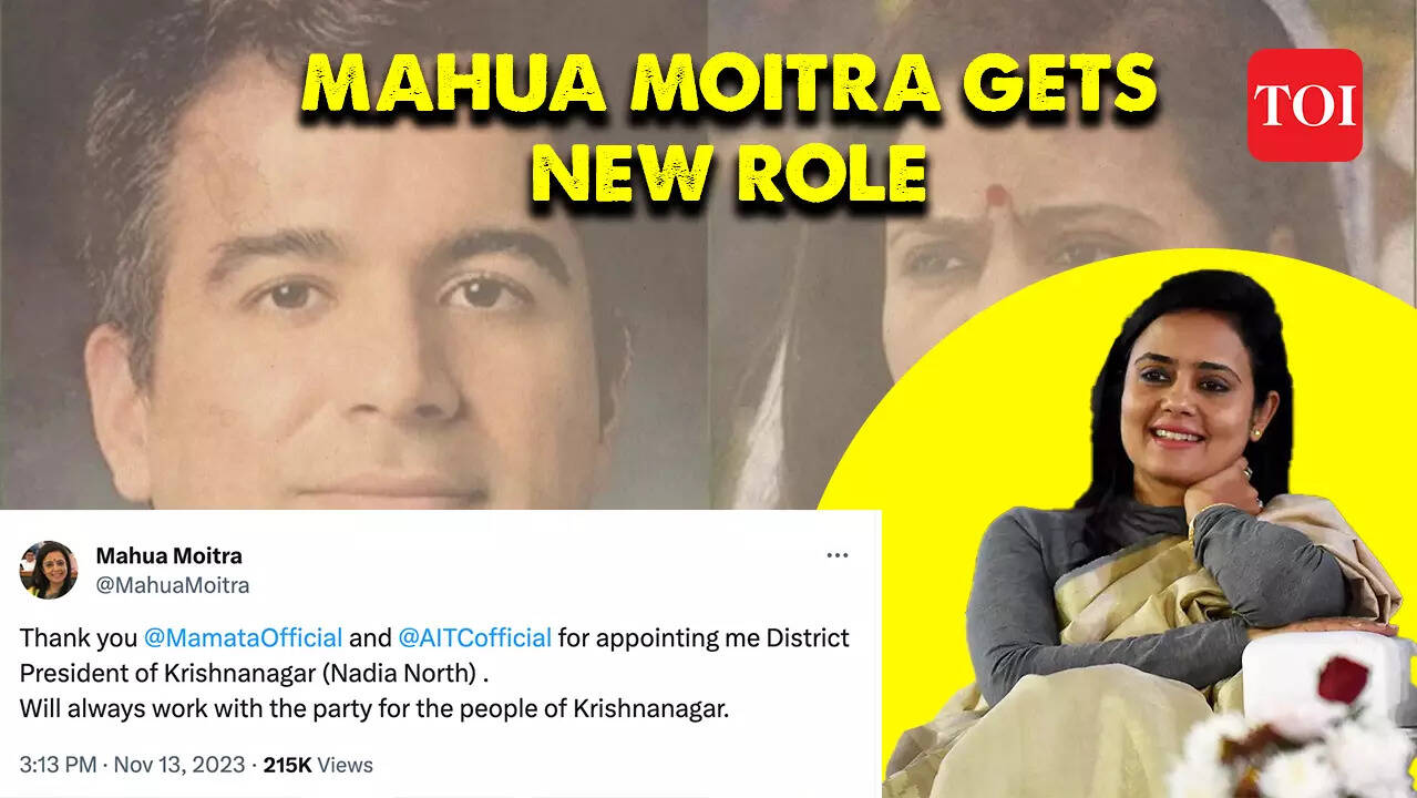 TMC has a new role for MP Mahua Moitra amid ethics panel probe into cash-for-query row