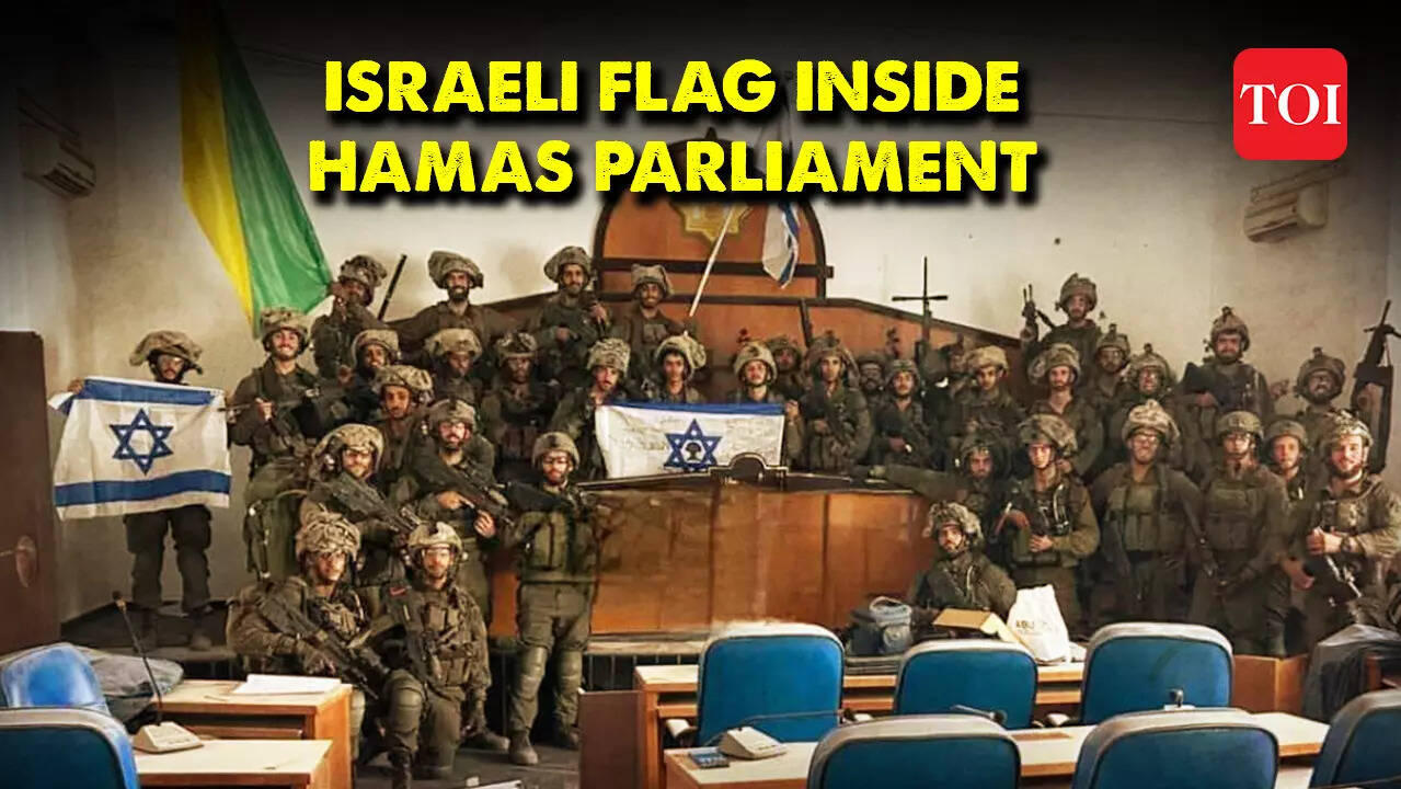 Israel-Hamas war: Israeli troops take over Gaza Parliament building