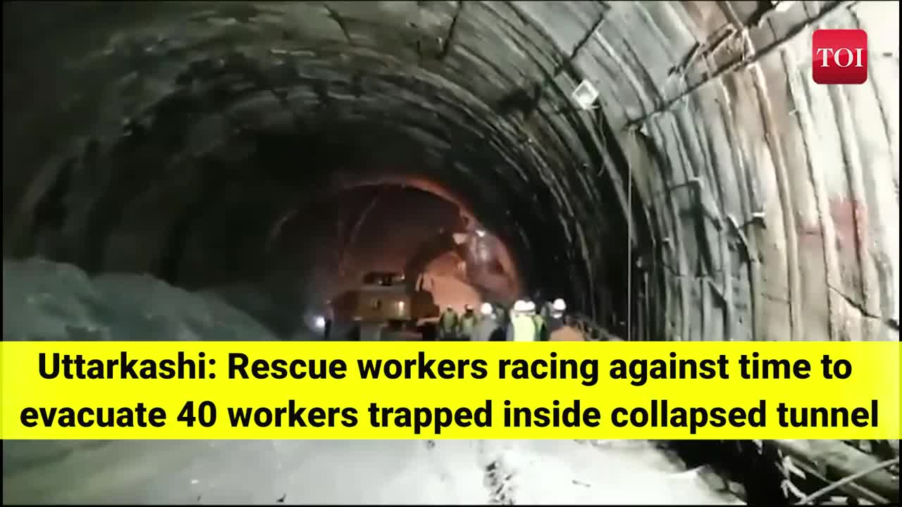Uttarkashi tunnel collapse: Could take up to 24 hours more to rescue trapped workers, say officials