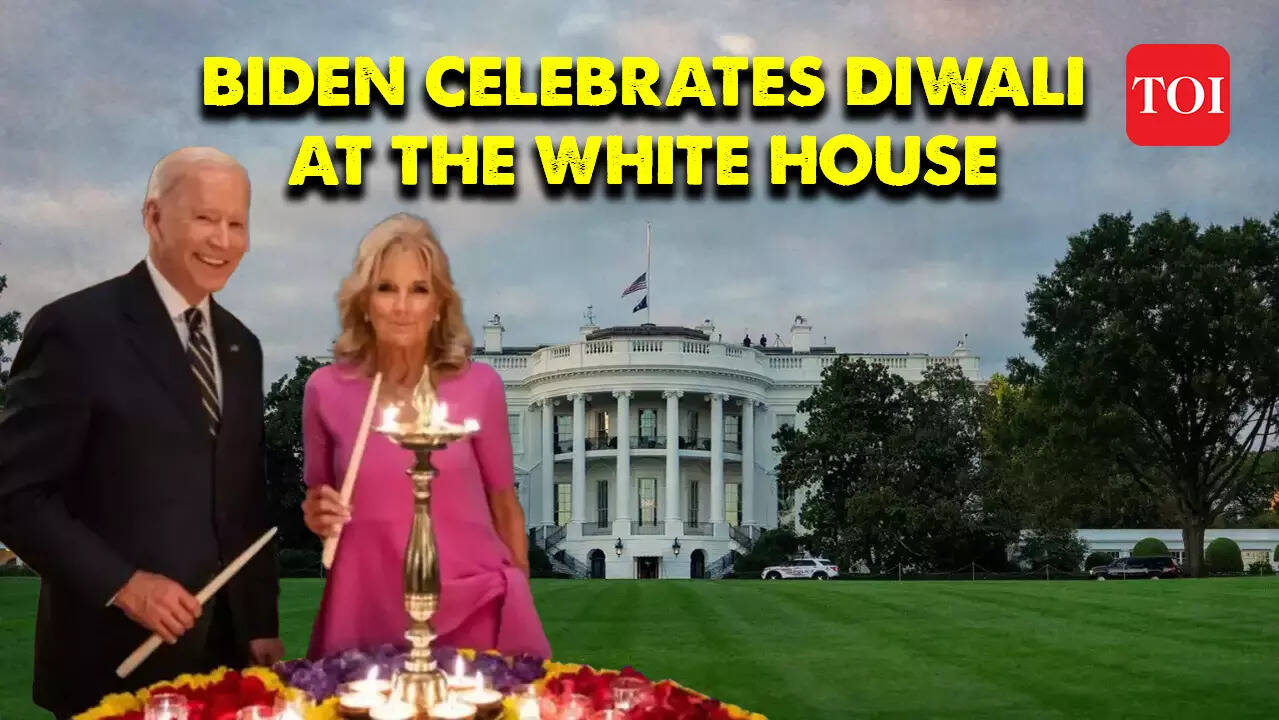 Diwali at White House: Joe Biden, Jill Biden celebrates festival of ...