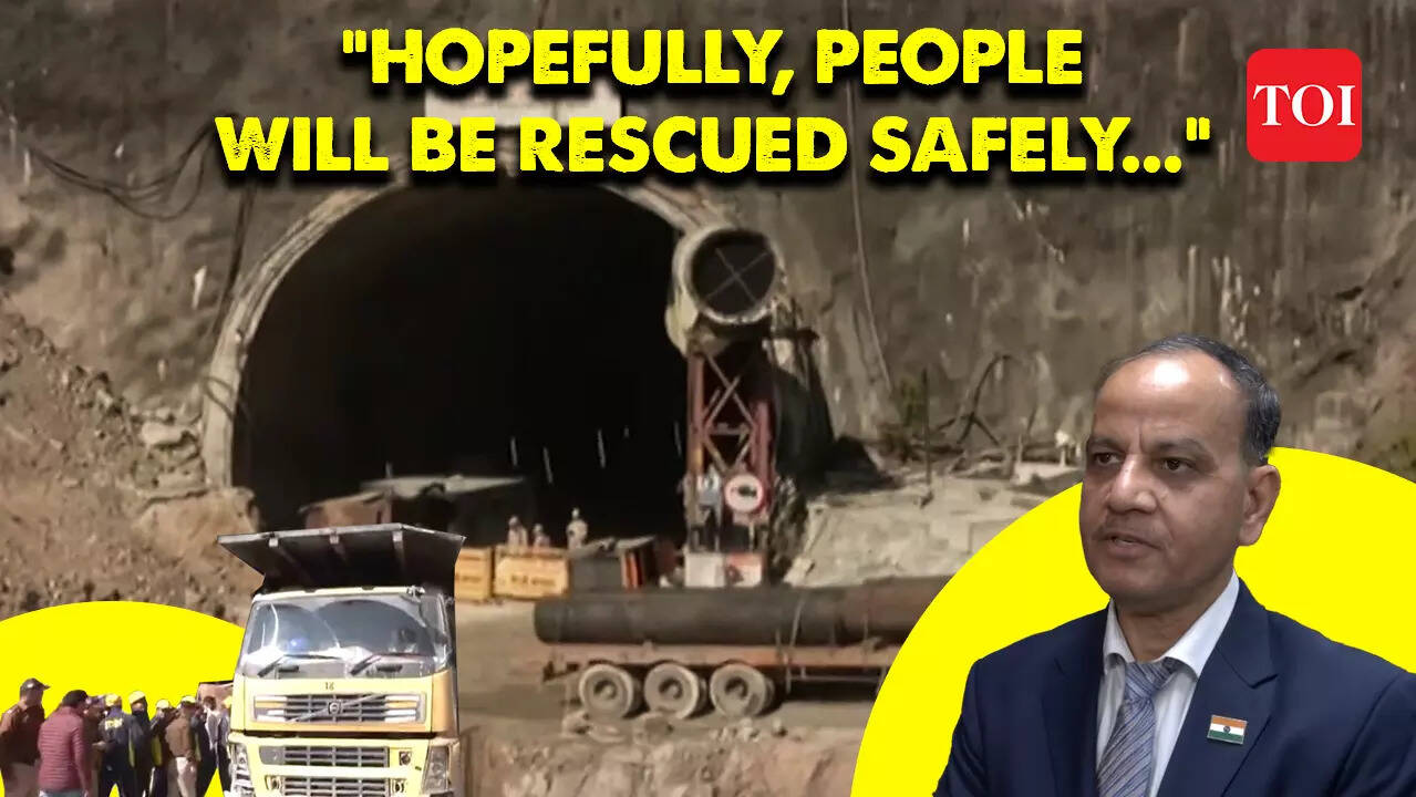 Uttarkashi tunnel collapse: "Hopefully, a way will be made soon and ...