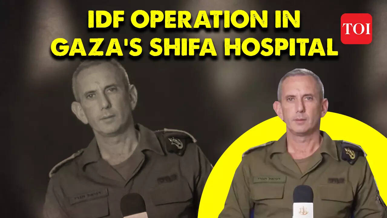 'We are carrying out precise, targeted operation against Hamas in Shifa ...