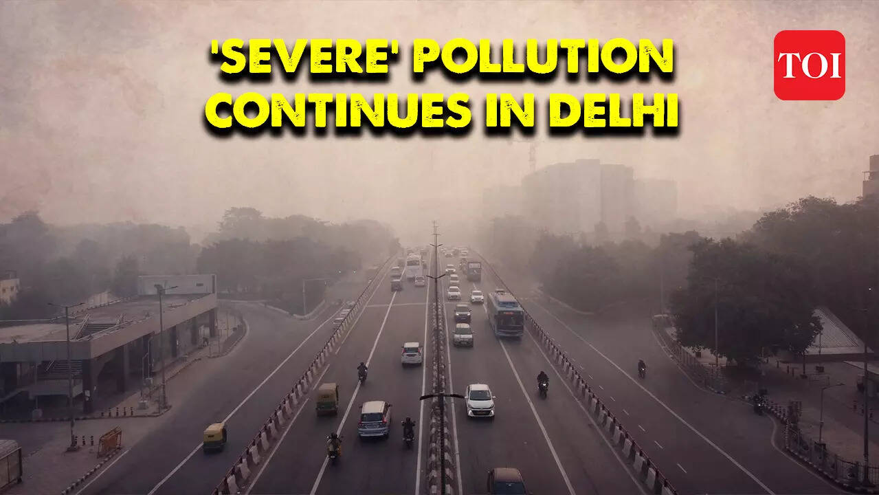 Delhi pollution: No relief for Delhi people as air quality continues to ...