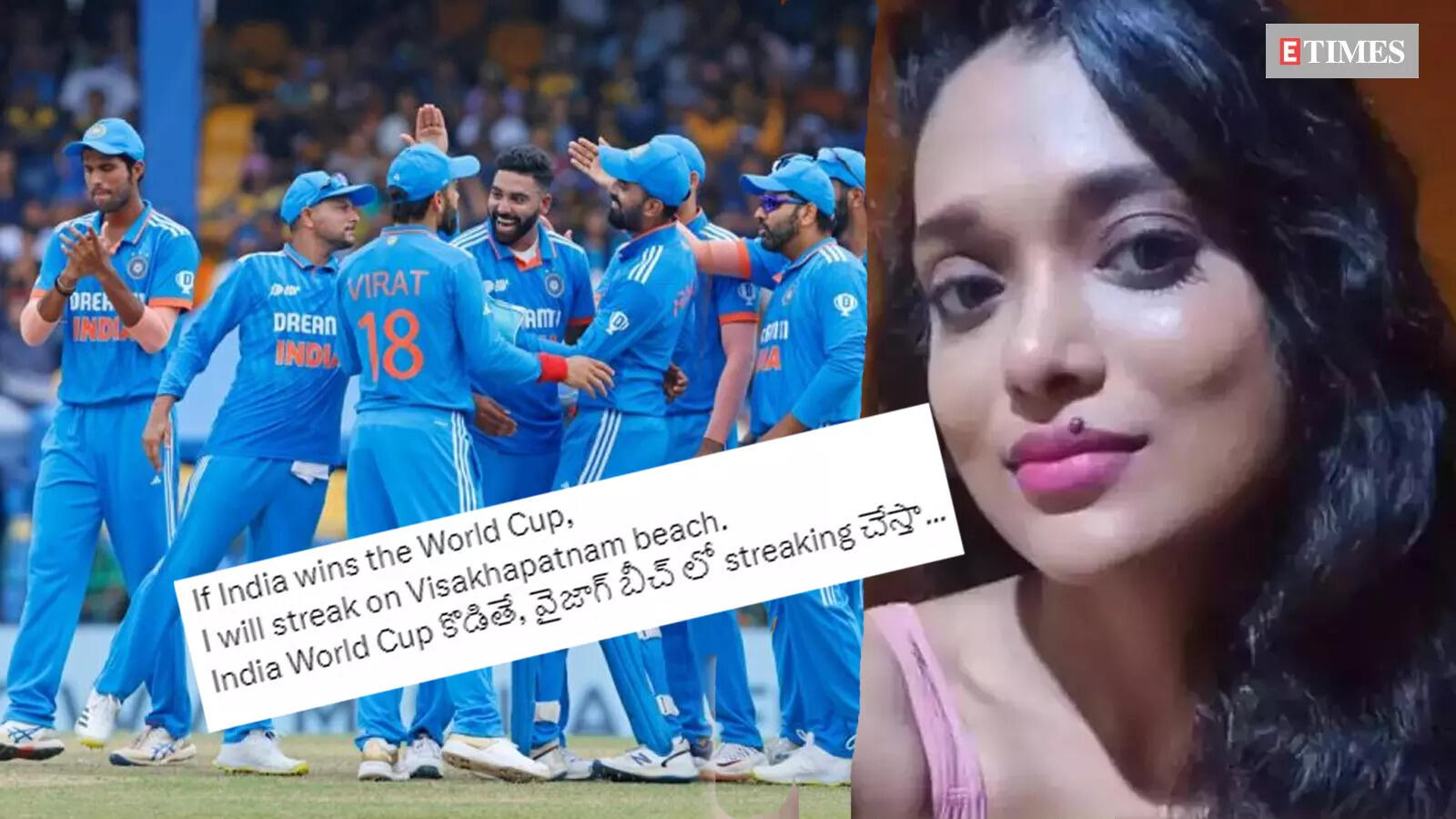 Telugu actress Rekha Boj makes BOLD statement about India’s World Cup ... Telugu actress Rekha Boj makes BOLD statement about India’s World Cup ...