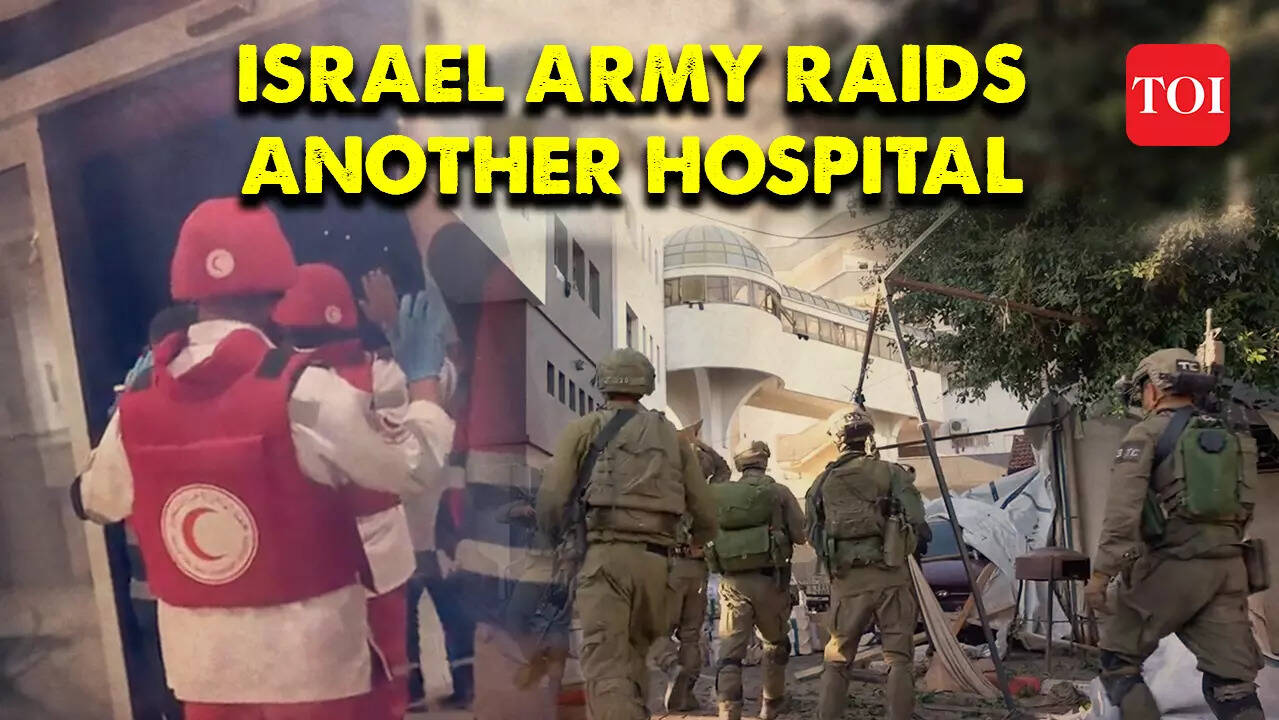 Israel-Hamas war Update: Israel raids Ibn Sina Hospital in occupied ...