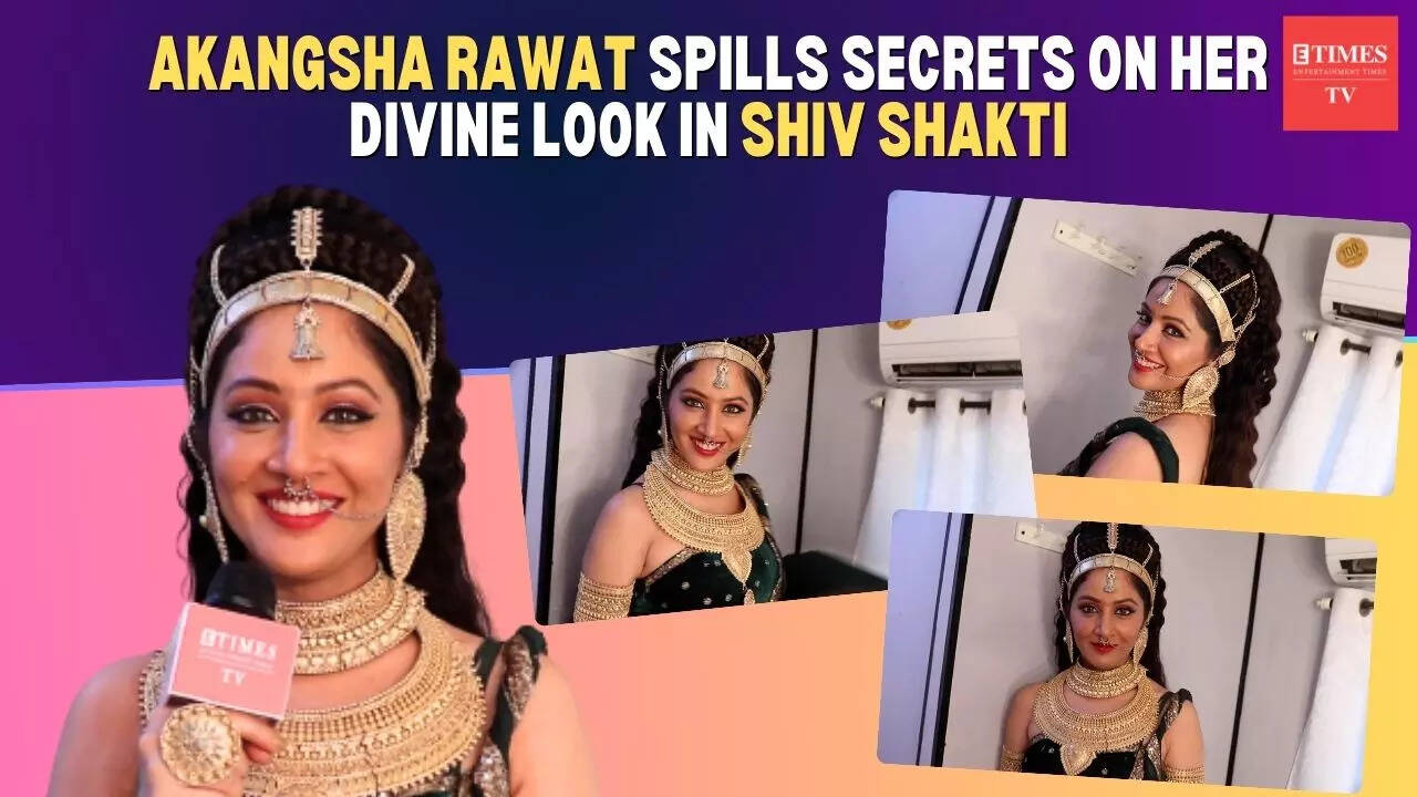 Shiv Shakti's Akangsha Rawat on her look: My entire jewellery weighs around 10 to 15 kg