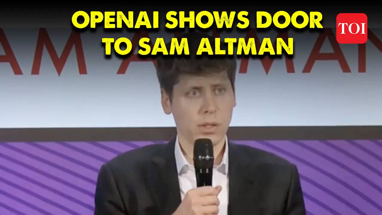Chat GPT-maker OpenAI shows door to Sam Altman, board says 'Lost confidence in him as a leader'