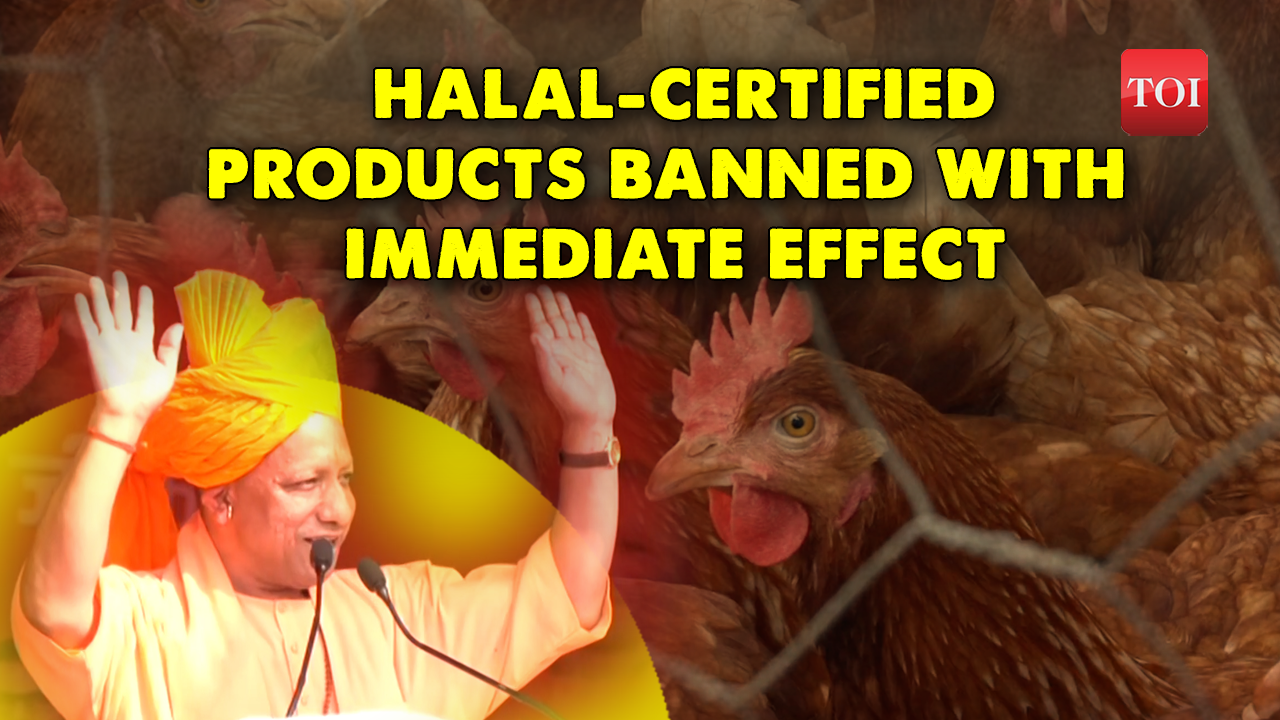 Breaking News: Yogi Adityanath govt bans sale of halal-certified ...