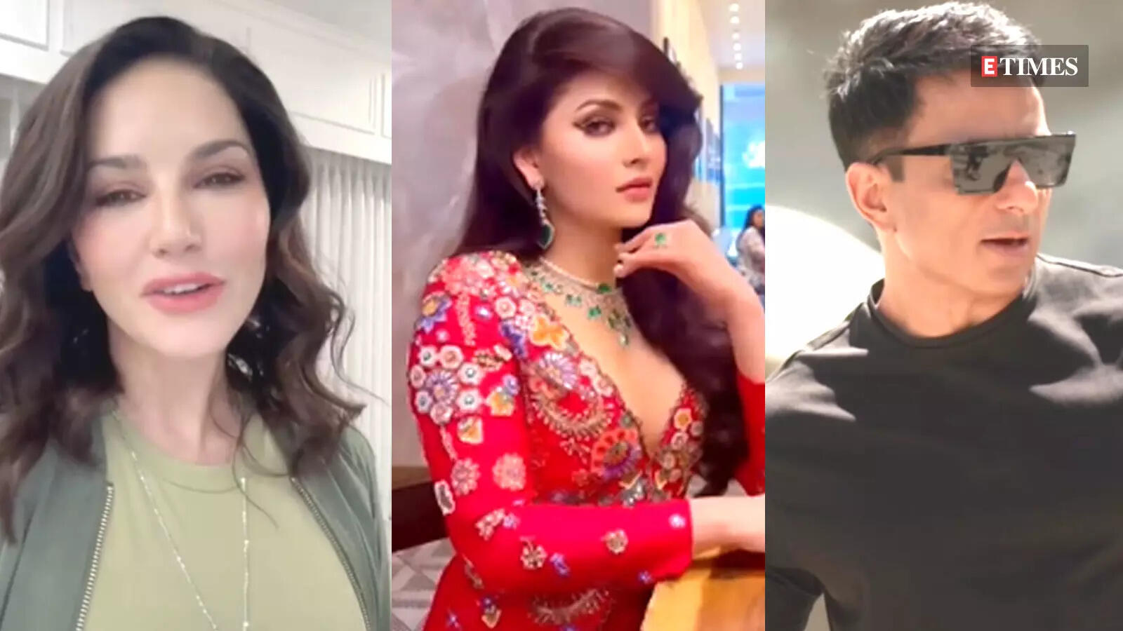 India vs Australia World Cup Final: Sunny Leone, Sonu Sood, Urvashi ...