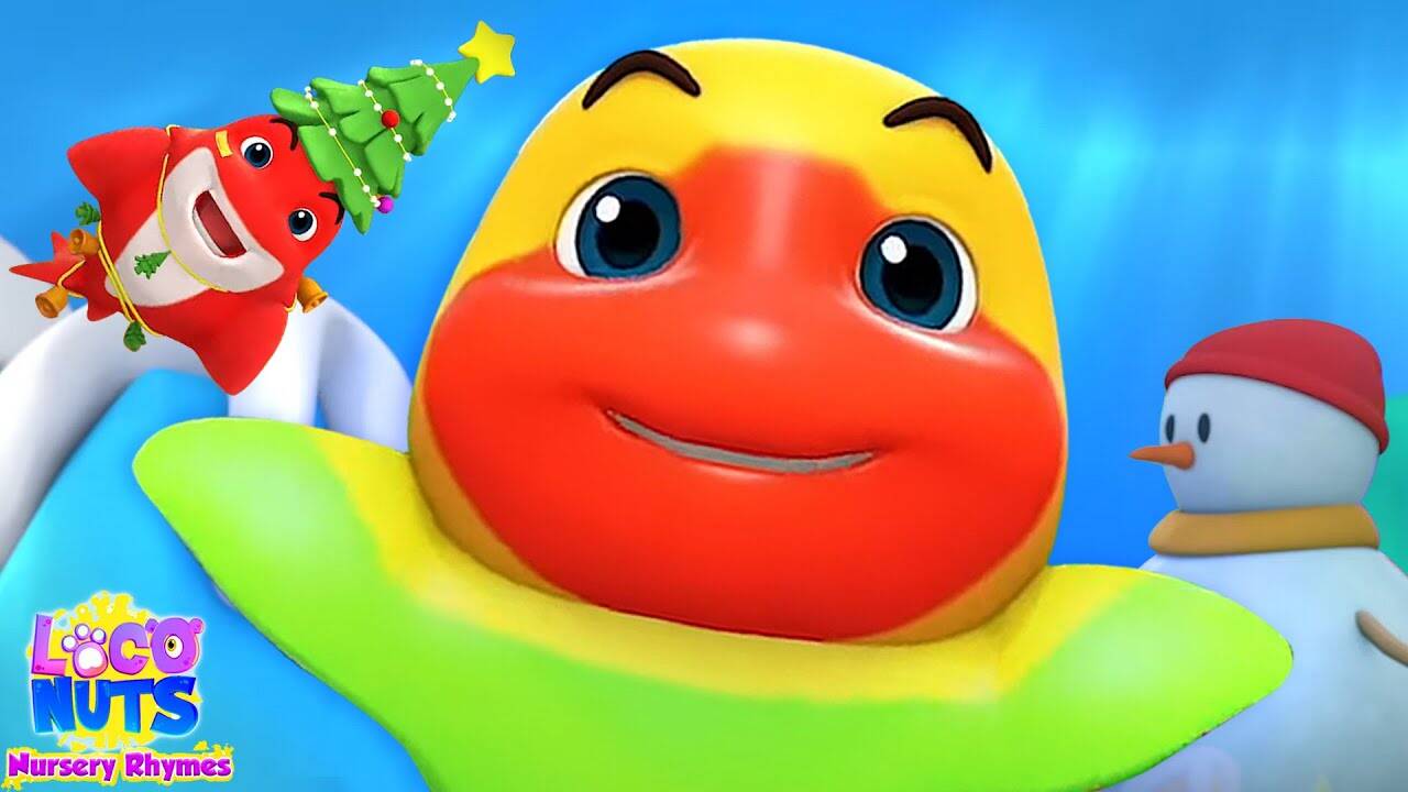 English Kids Poem: Nursery Song in English 'Christmas Baby Shark Doo ...