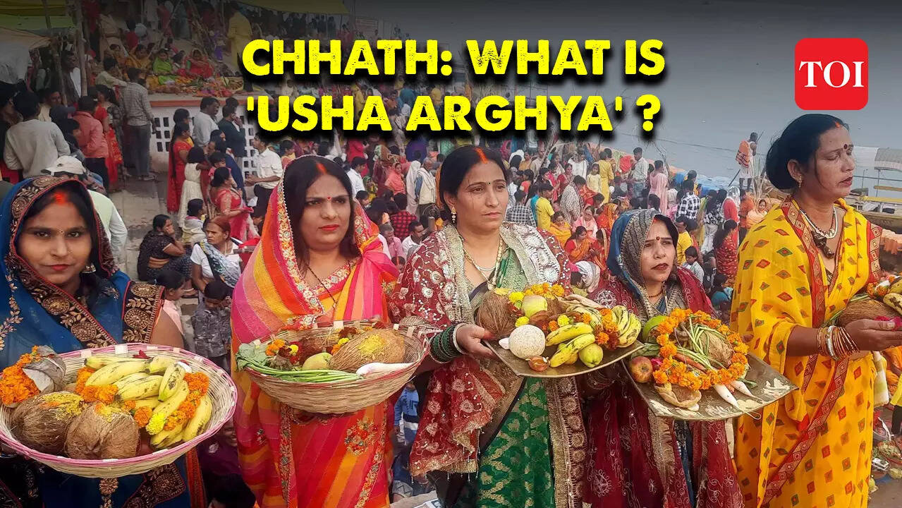 Chhath Puja: Significance of 'Usha arghya', devotees break 36-hour-long ...