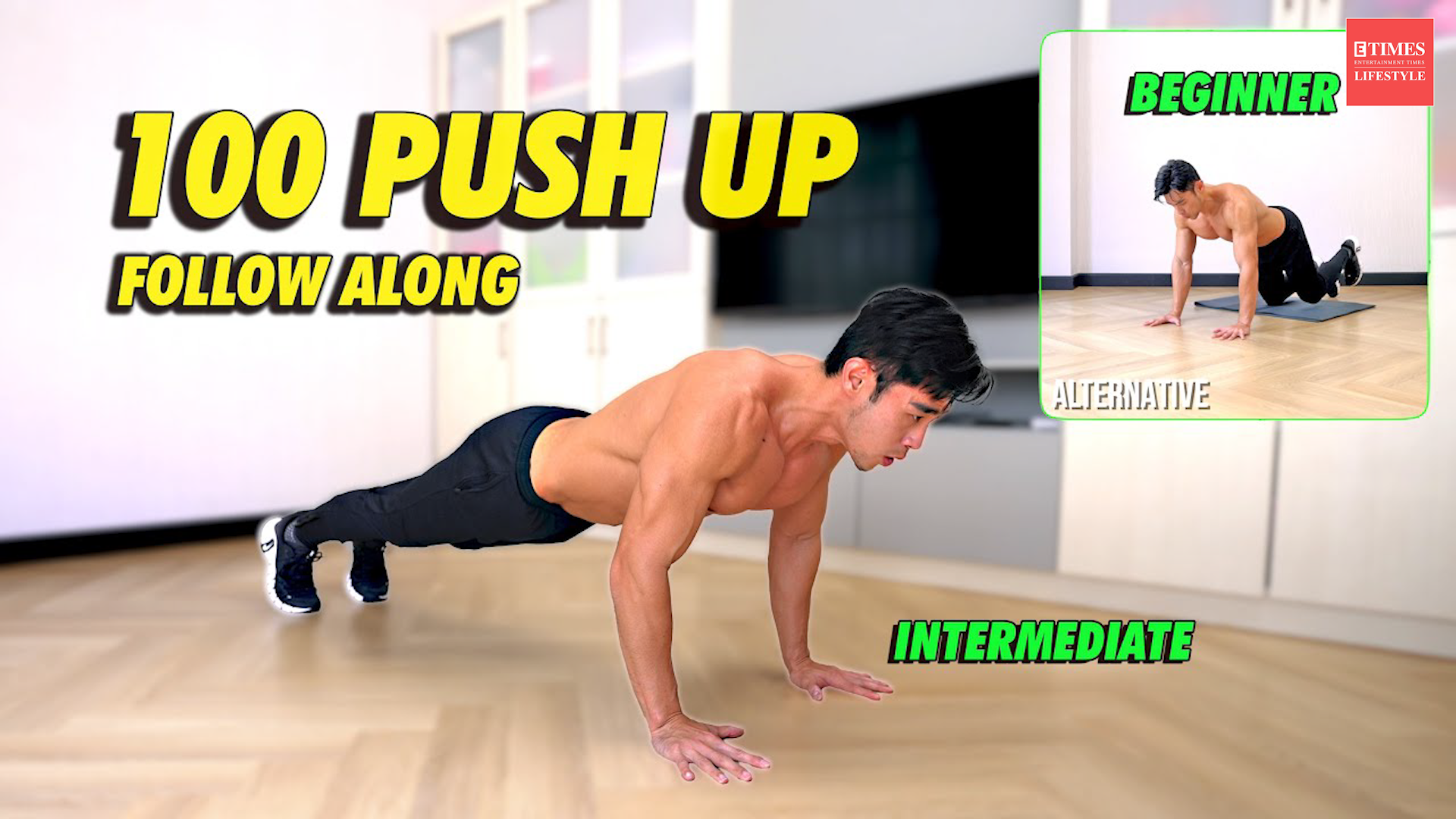Guided 100 Push Up Workout- Jordan Yeoh