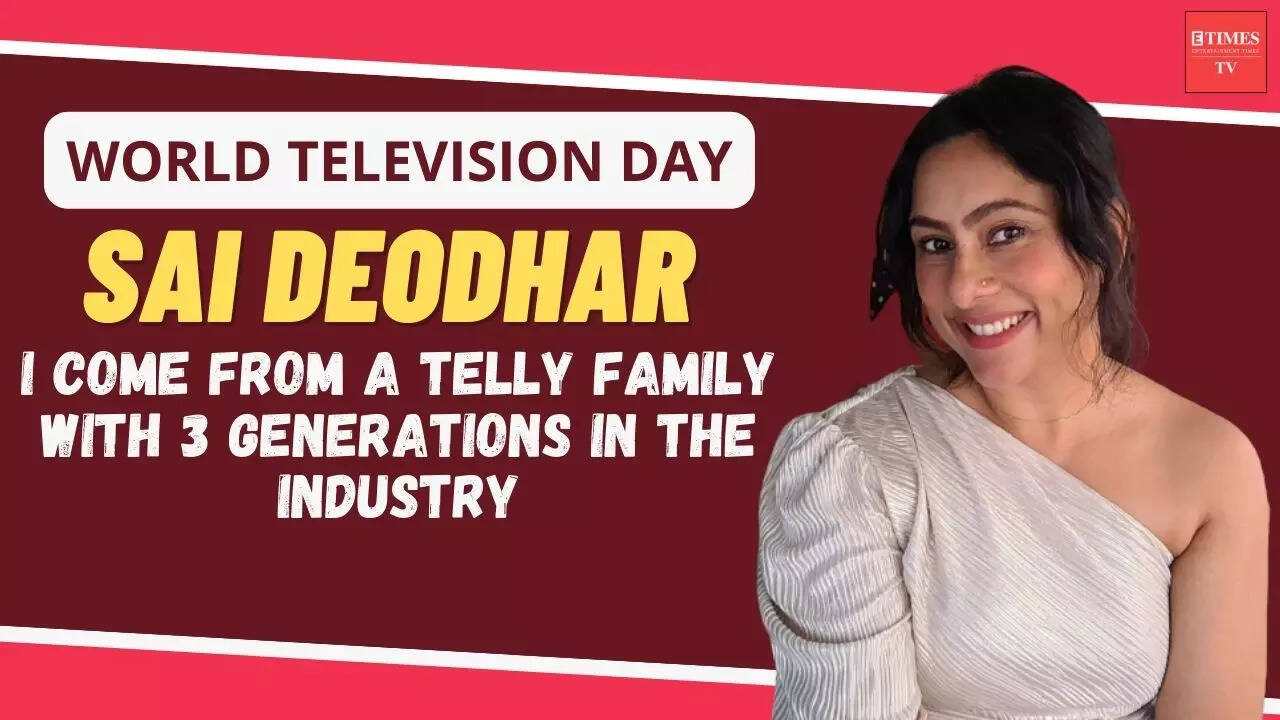 sai deodhar: World Television Day | Sai Deodhar: I feel lucky to have ...