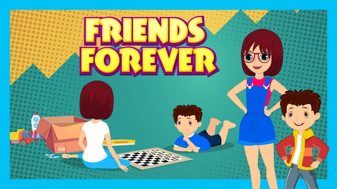 Watch Latest Kids English Nursery Story 'Friends Forever | A ...