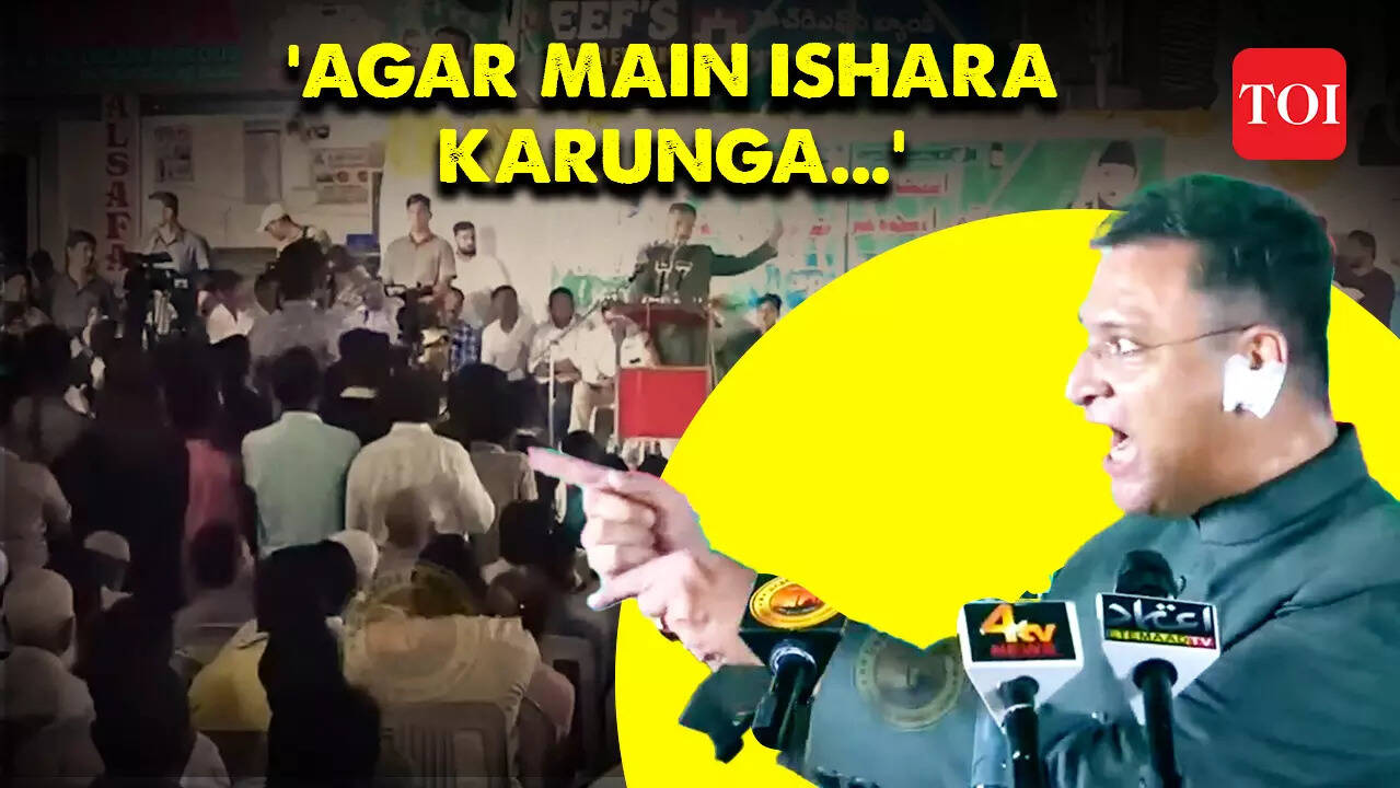 'If I signal the crowd..': AIMIM leader, Akbaruddin Owaisi, threatens ...