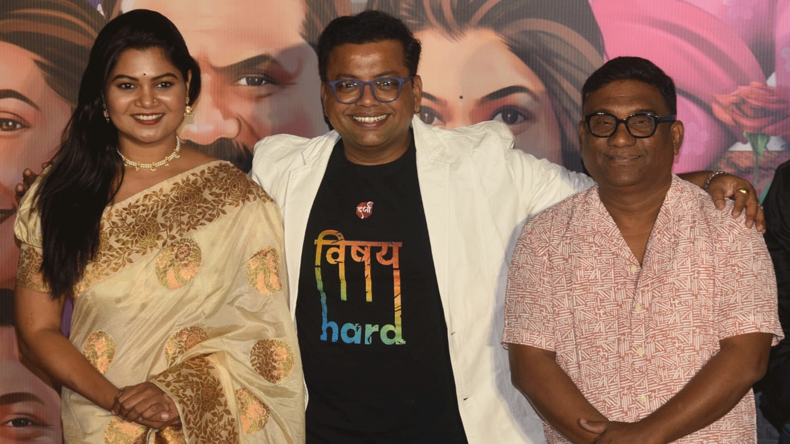 Prasad Khandekar Namrata Sambherao Bhau Kadam And Vishakha Subhedar Seen At An Event In Juhu