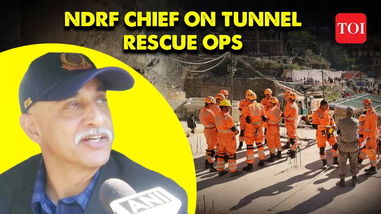 Uttarkashi Tunnel Collapse Rescue Ops: 'Hope we will rescue workers soon…' DG NDRF Atul Karwal