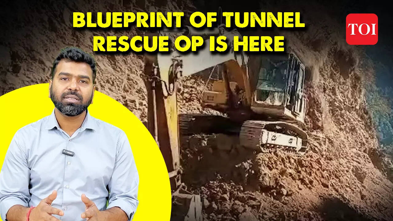 Uttarkashi Tunnel Collapse Rescue Operations: Here is the blueprint of ...