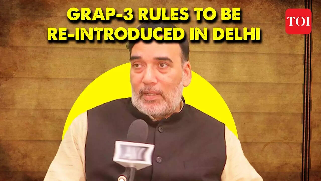 GRAP-3 in Action: Delhi environment minister Gopal Rai takes decisive ...