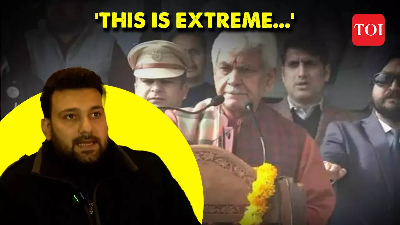 Jammu Kashmir People’s Party chief Sheeban Ashai questions LG Manoj ...