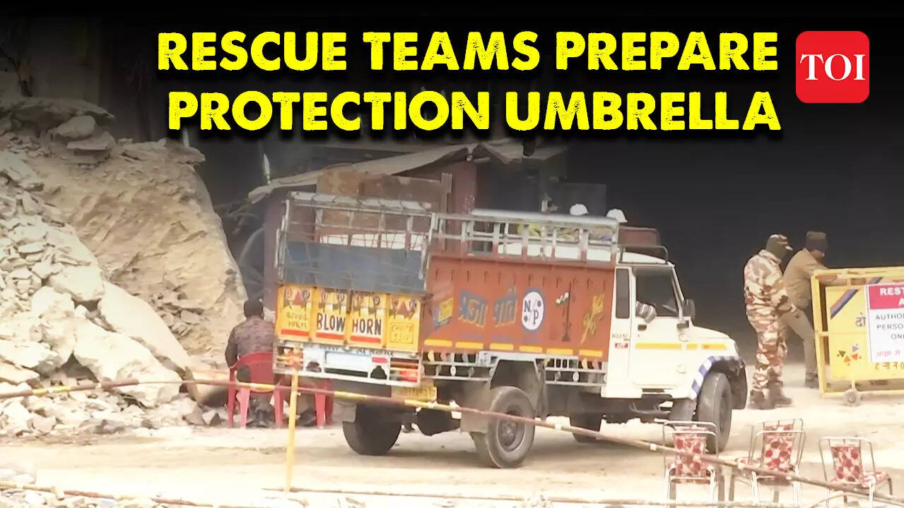 uttarkashi: Uttarkashi Tunnel Collapse | Rescue teams prepare ...