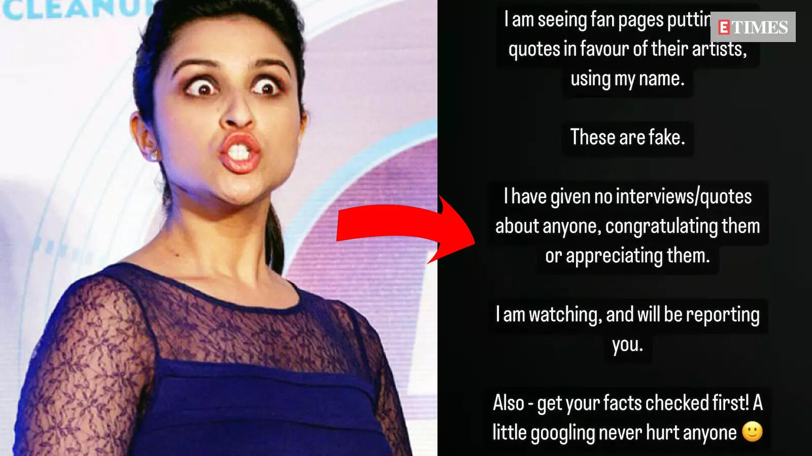 Parineeti Chopra fumes at fan clubs spreading fake quotes: 'I am ...