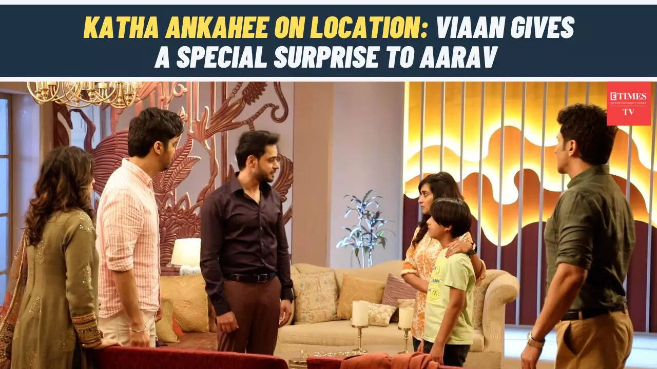 katha: Katha Ankahee on location: Aarav gets triggered looking at Viaan; refuses to accept him