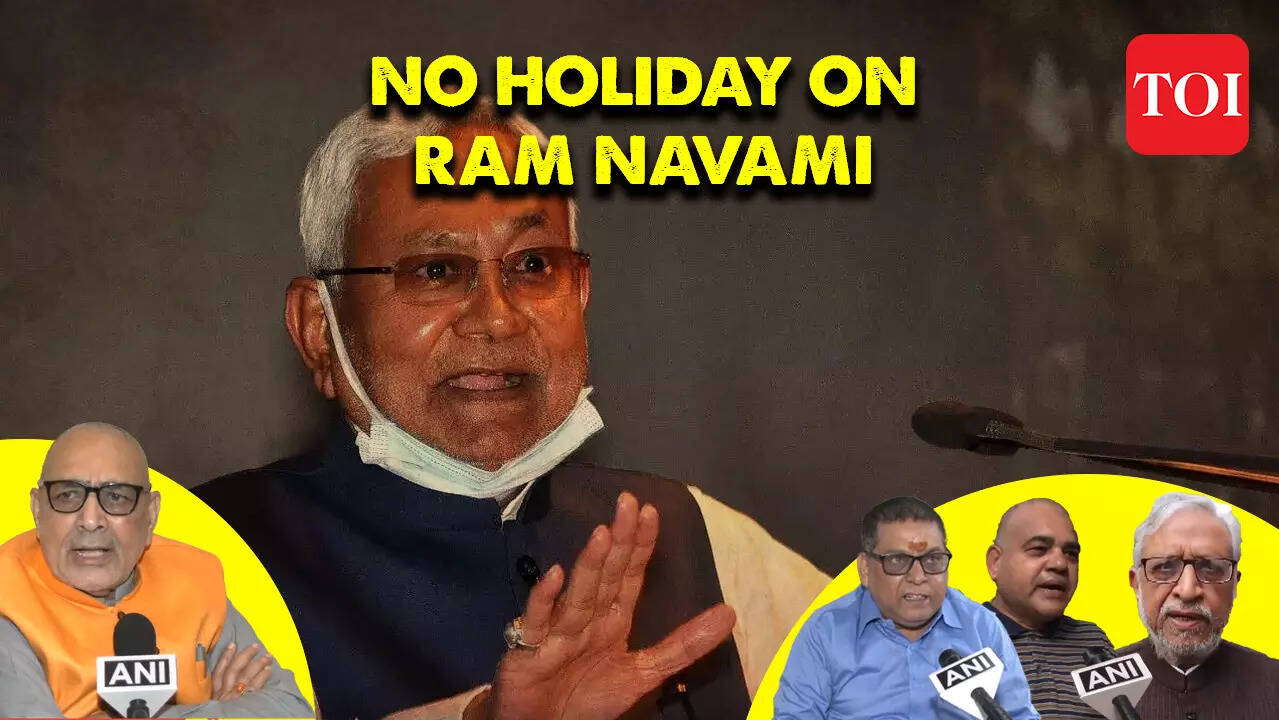 Nitish Kumar-led Bihar government trims Ram Navami, Rakshabandhan holidays; sparks backlash over ...