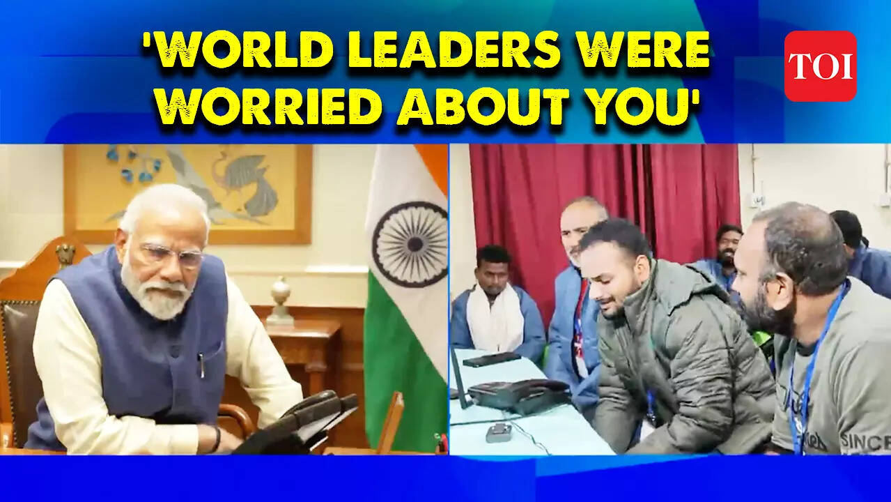 During recent G-20 summit, World leaders expressed their concern over Uttarkashi incident, PM ...