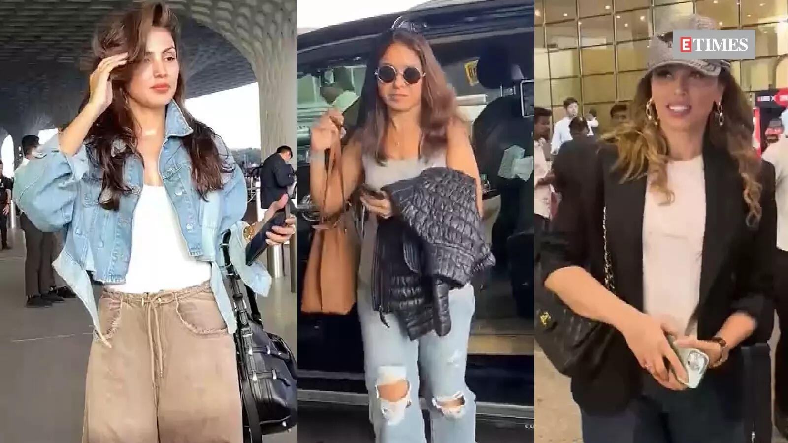 Iulia Vantur, Rhea Chakraborty, Sunidhi Chauhan look their stylish best ...