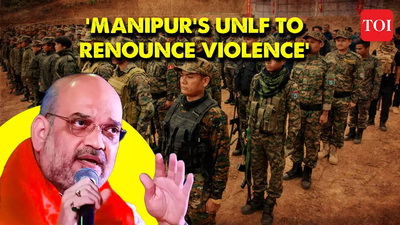 Amit Shah declares Manipur’s UNLF's move to join mainstream in Manipur ...