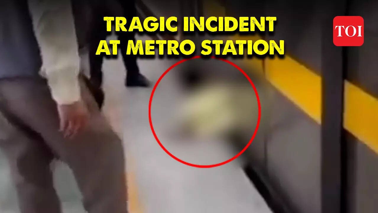 Man hit by Delhi Metro train while crossing tracks at Qutub Minar station