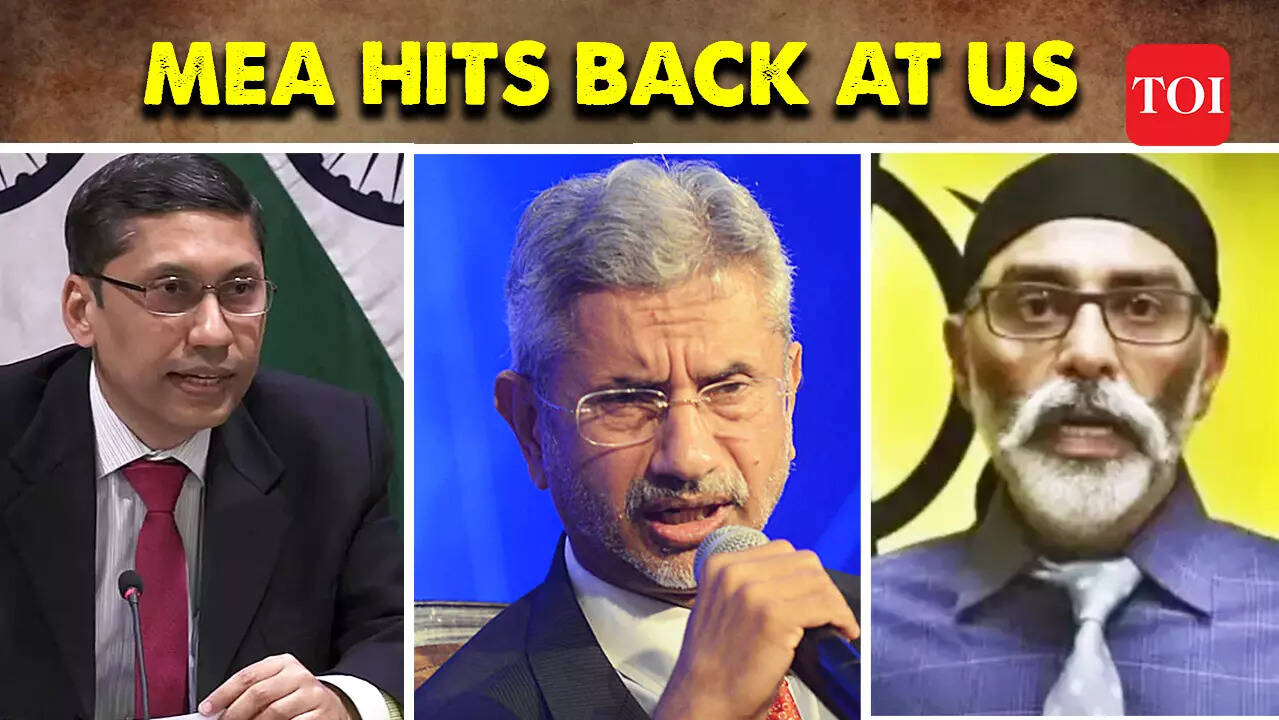 India-US Pannun Row: 'This is contrary to government policy..'MEA ...