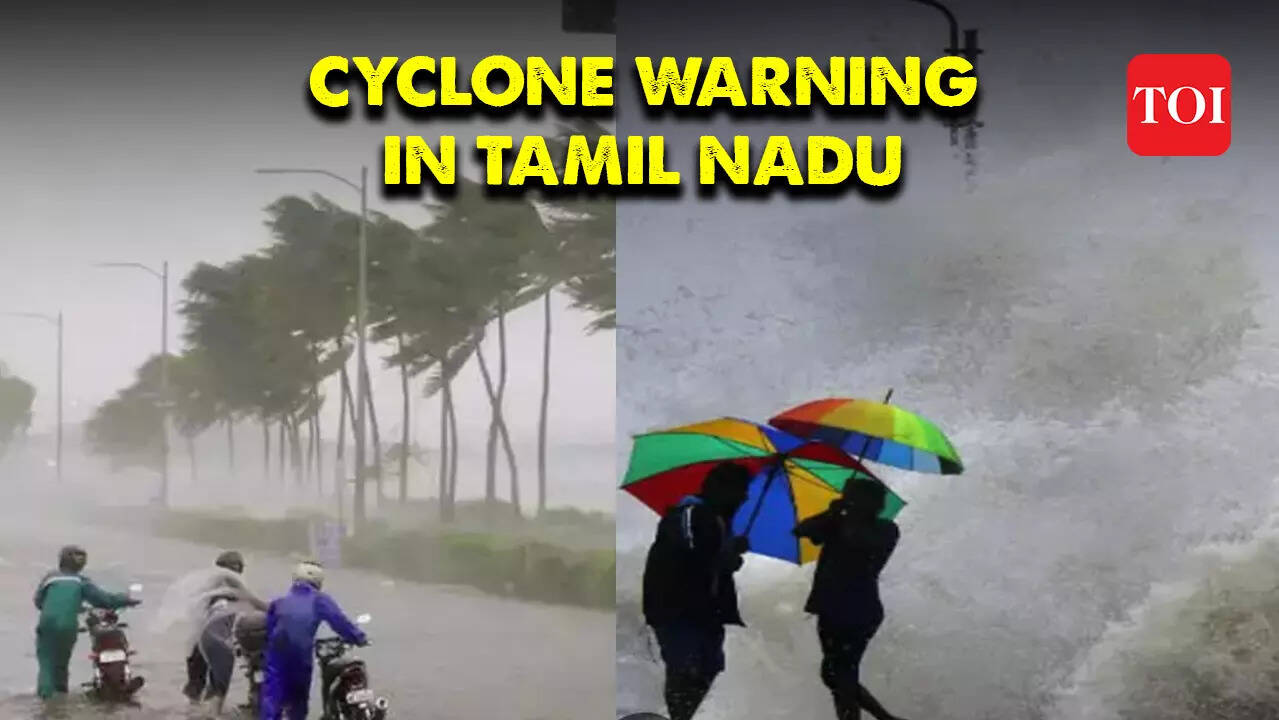 Tamil Nadu: Heavy rainfall in Chennai, IMD issues cyclone warning