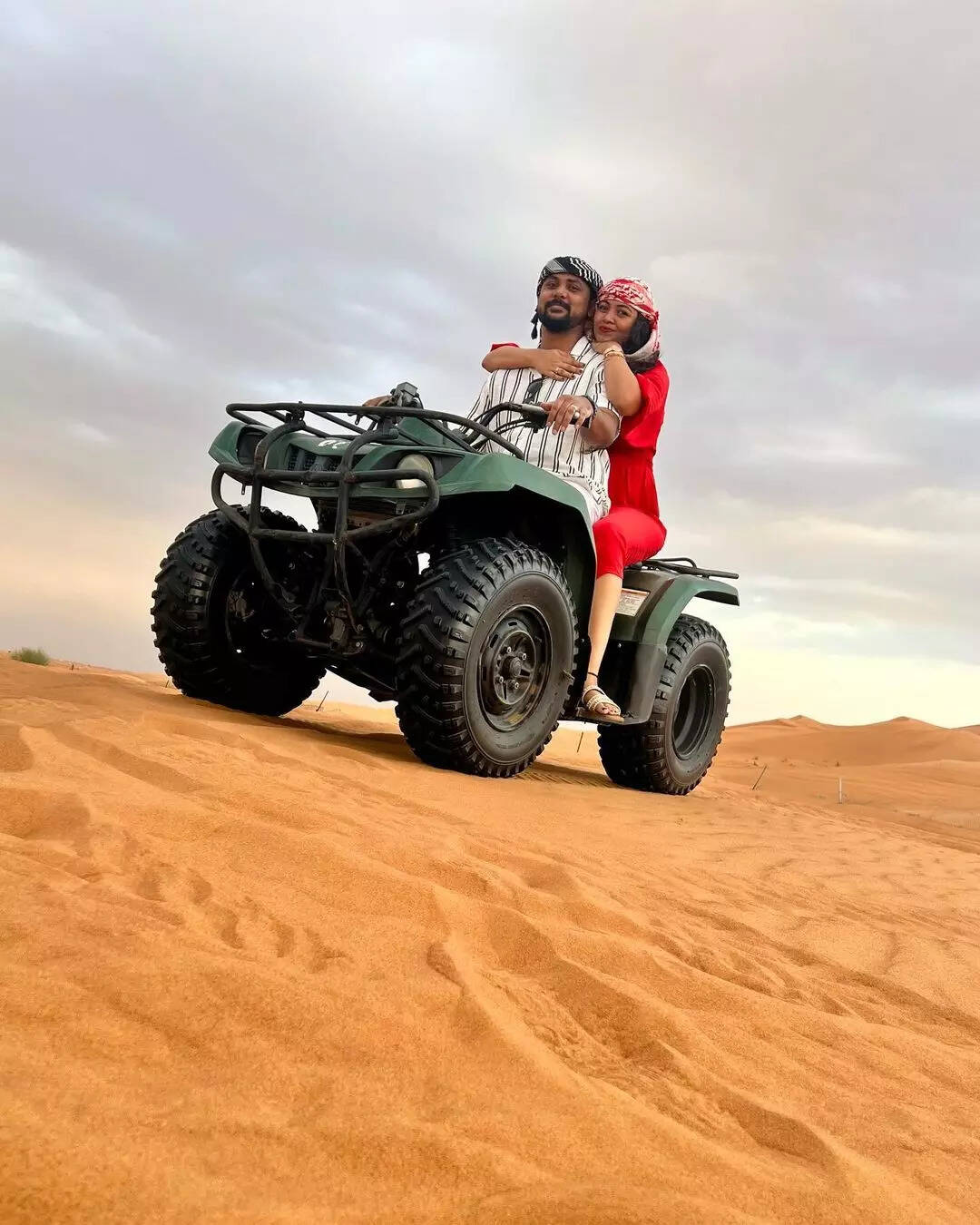 Shreya Rao Kamavarapu drops pictures of 'desert safari' in Dubai