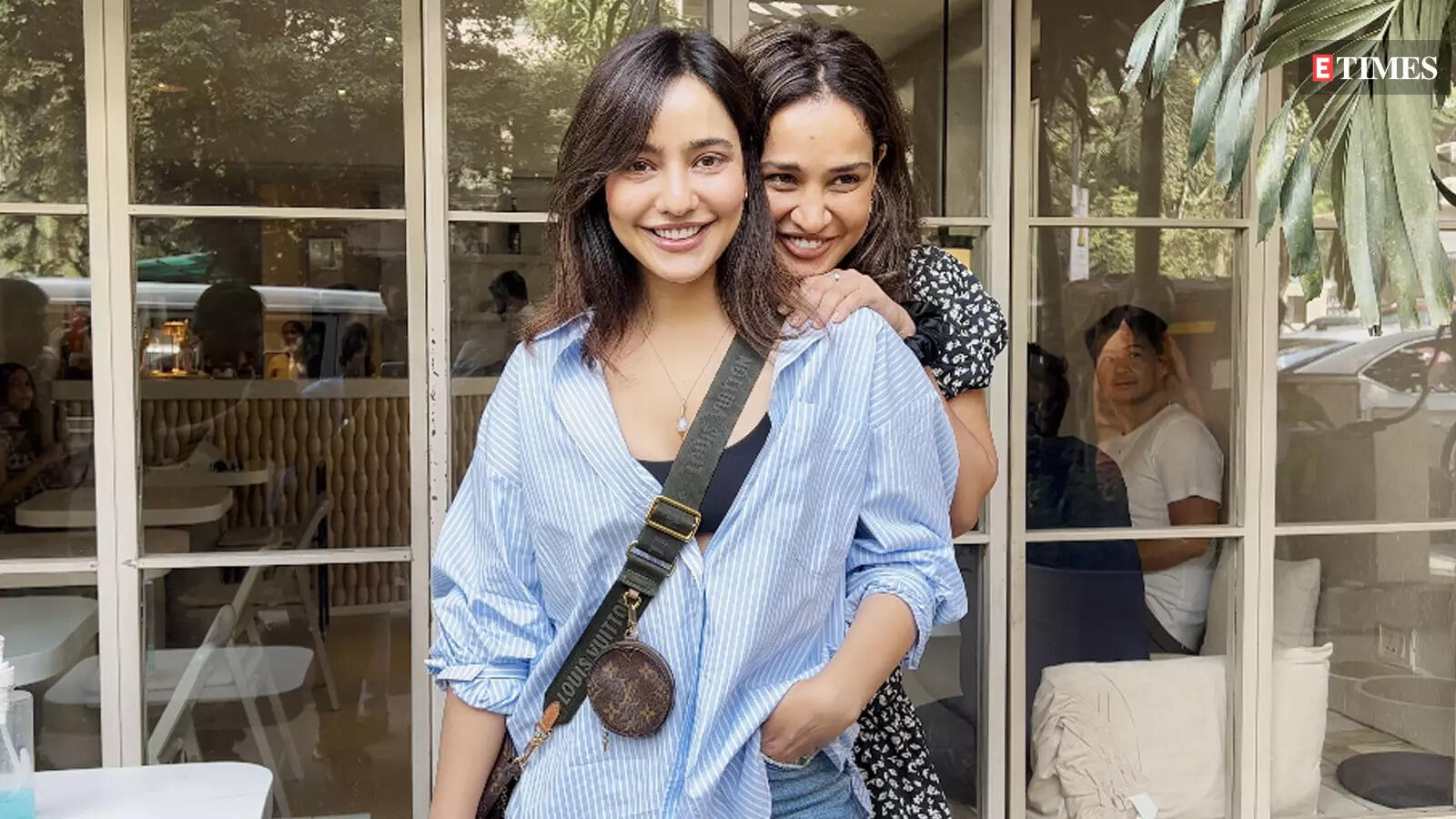 ‘Aaj gym ke bahar’: Neha Sharma and Aisha Sharma shell major sibling ...