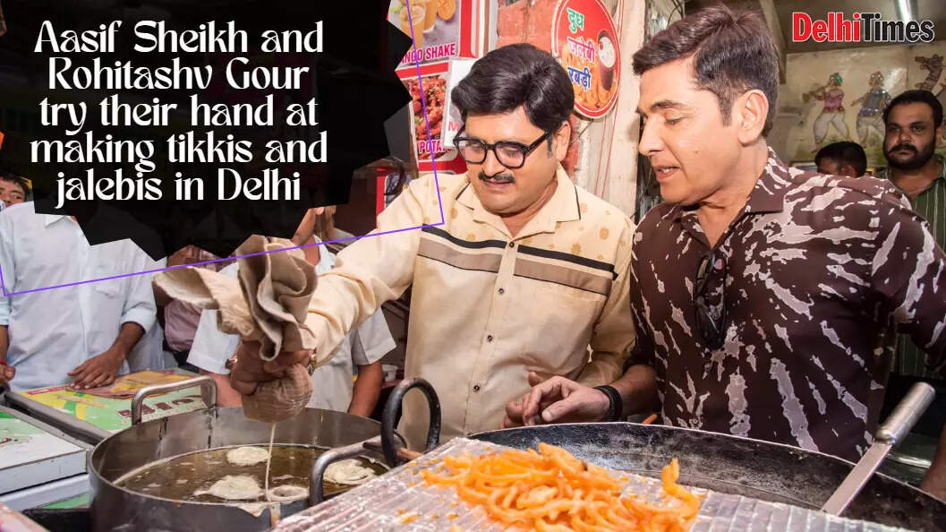 Aasif Sheikh and Rohitashv Gour try their hand at making tikkis and ...