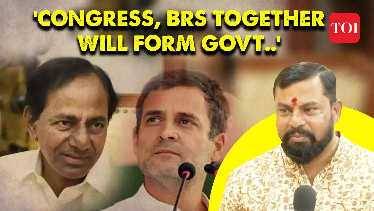 'Nobody will get an absolute majority..' BJP leader T Raja on Telangana ...