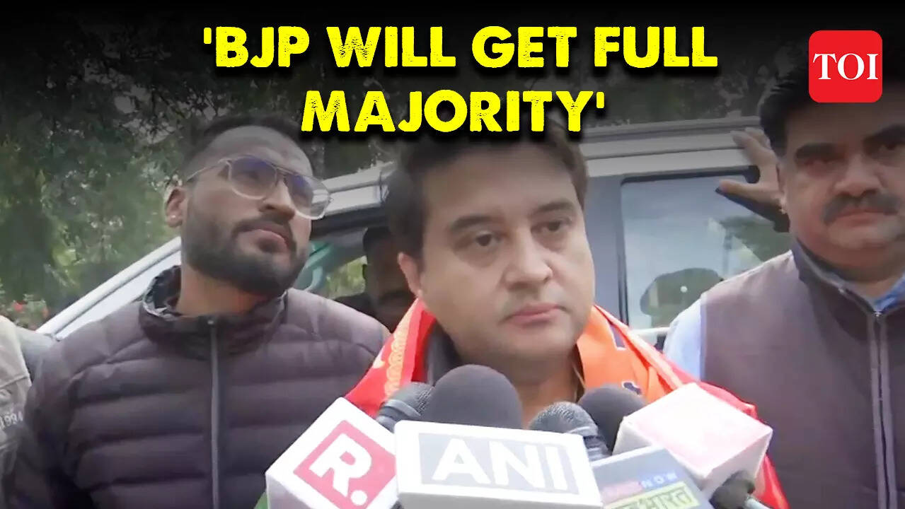 Jyotiraditya Scindia: 'BJP will form government in Madhya Pradesh'