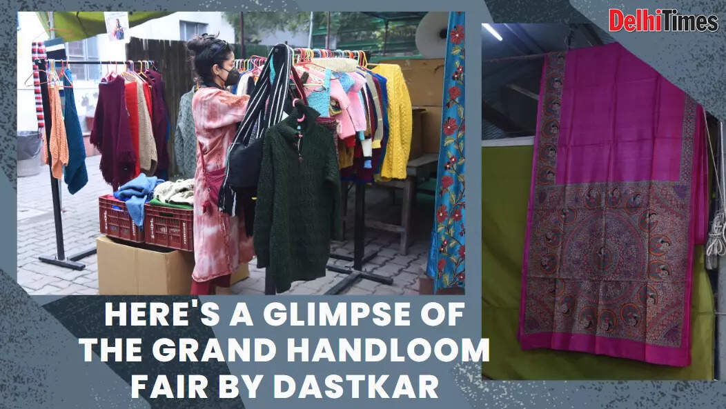 Handloom and craft from different regions are on display at the ...