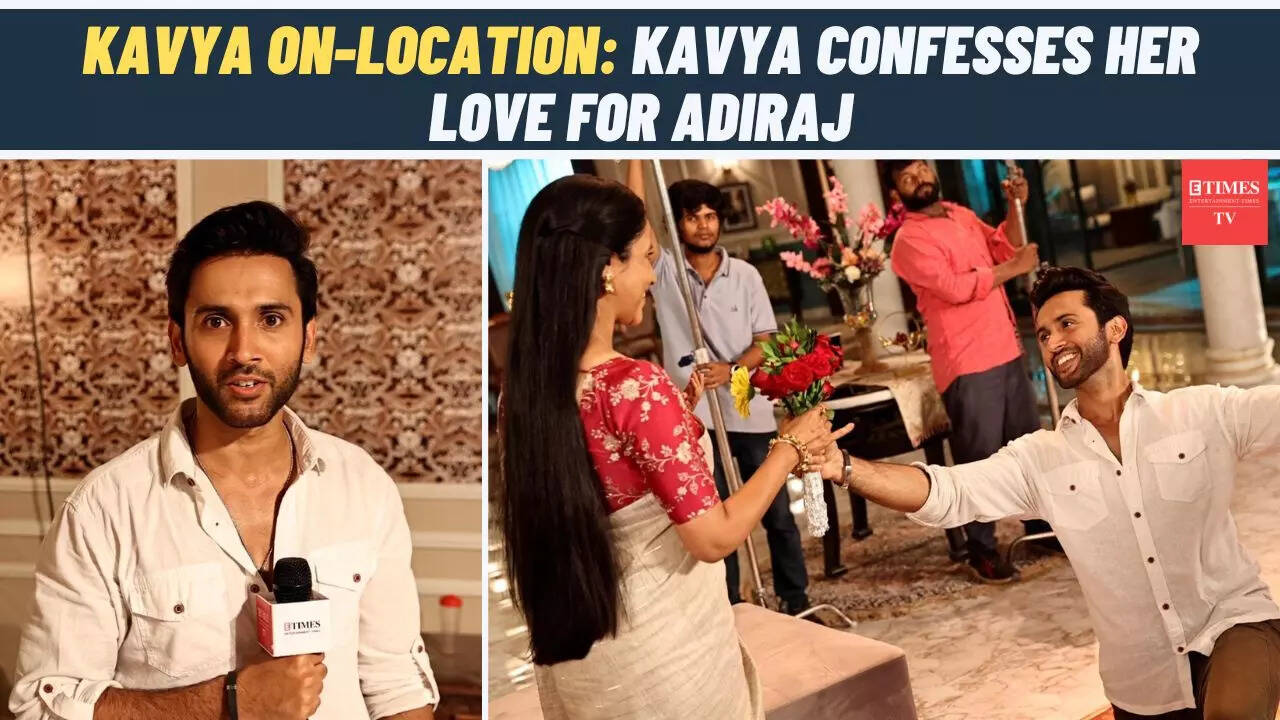 kavya: Kavya on-location: Adi is excited as Kavya professes her love ...